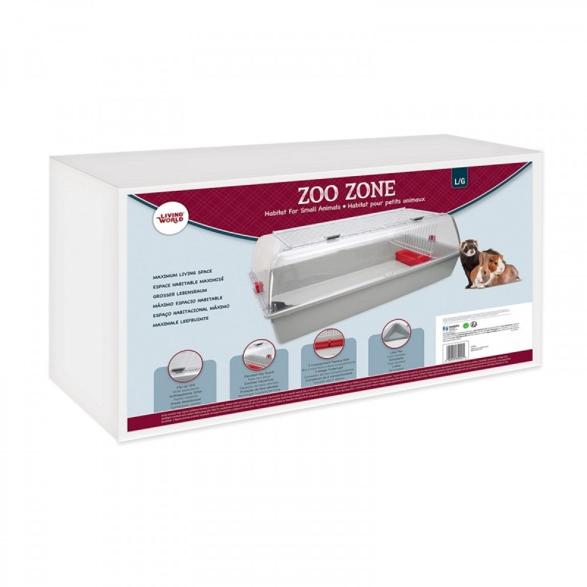 Living World Zoo Zone - Small/Large – 88 Pets Mart