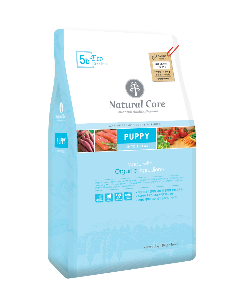Natural Core Eco5B Organic Puppy Salmon 1kg/7kg – 88 Pets Mart